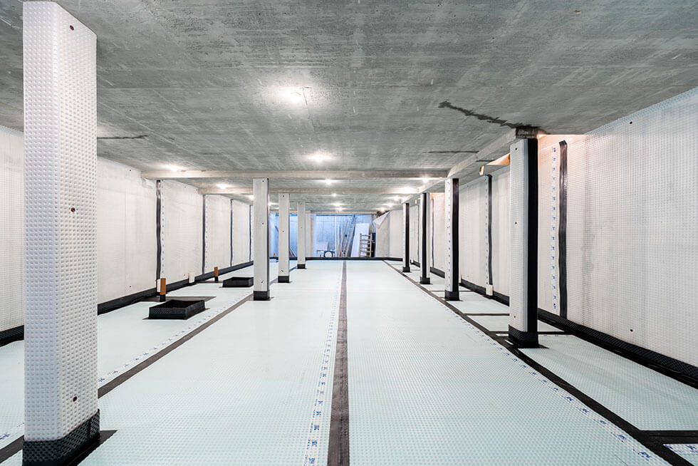 Newton Cavity Drained Type C Waterproofing